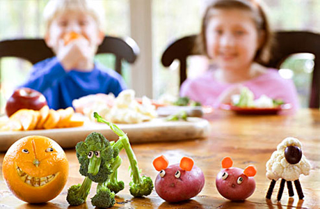 Children-eating-fruits-and-veggies - Crossing Back To Health